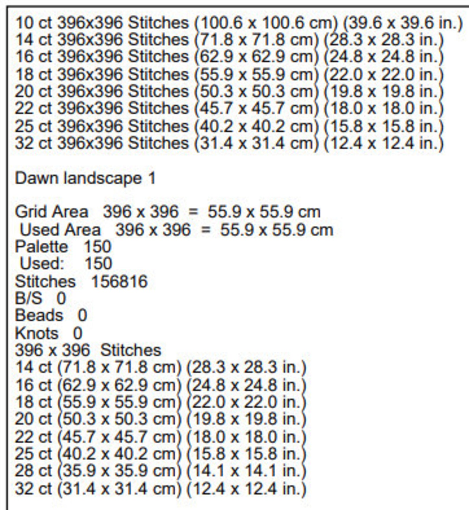 Summer Dawn Wilderness Lake Landscape 1 Pattern Keeper Compatible PDF ...
