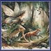 Forest Fairy Watercolor Art 10, Dryad Fae Faerie Pattern Keeper ...