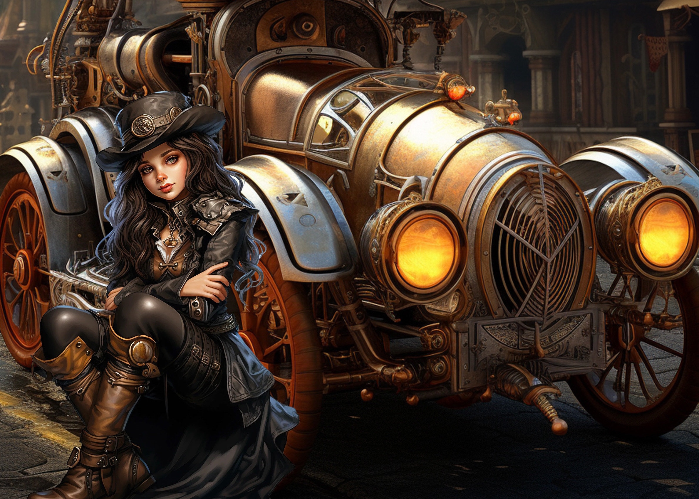 Steampunk Driver 4 Pattern Keeper Compatible PDF Instant Digital ...