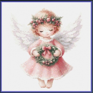 Small Pattern Little Christmas Angel 1 PDF Instant Digital Download ...