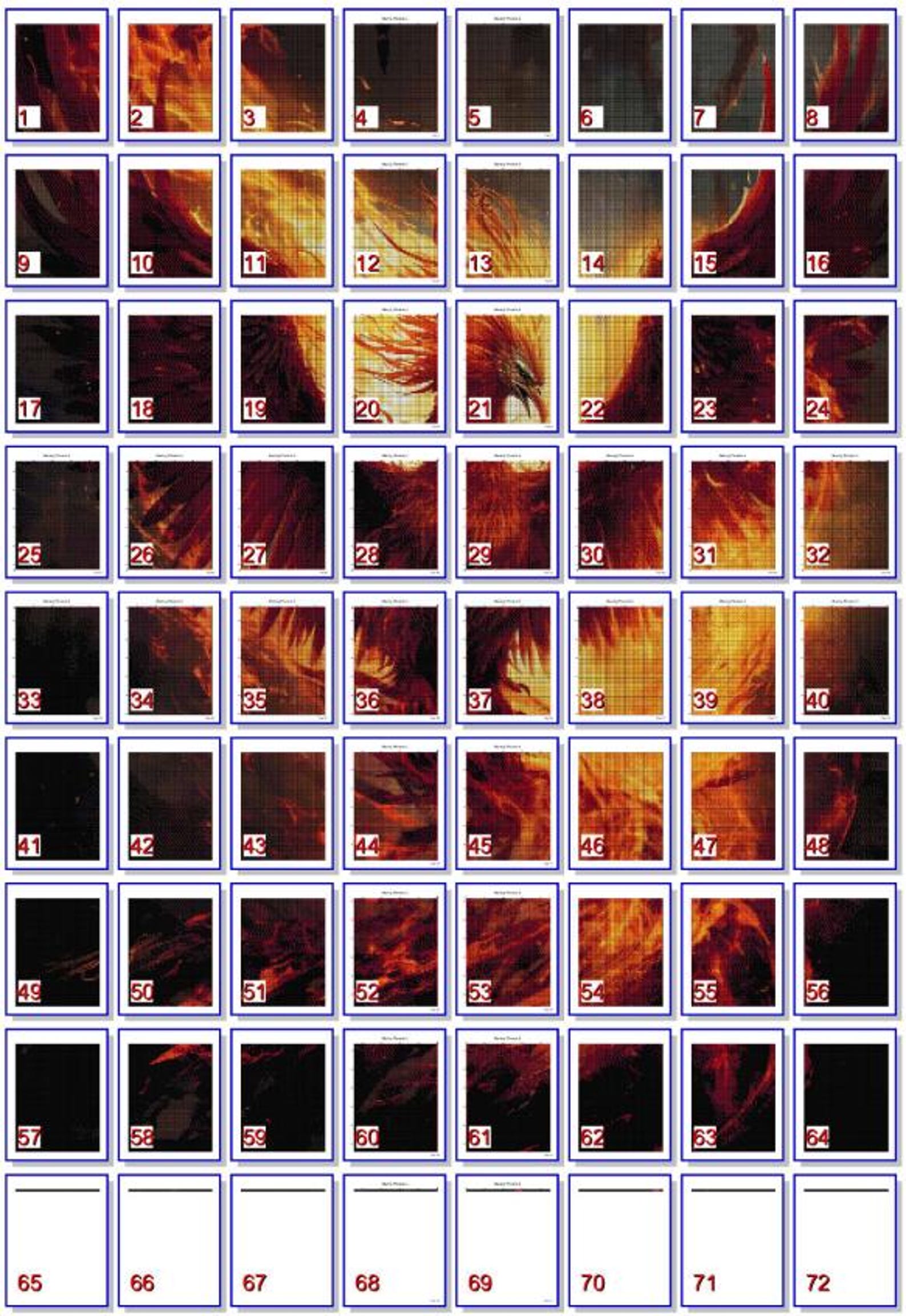 Blazing Phoenix 4, Pattern Keeper Compatible, PDF Instant Digital ...