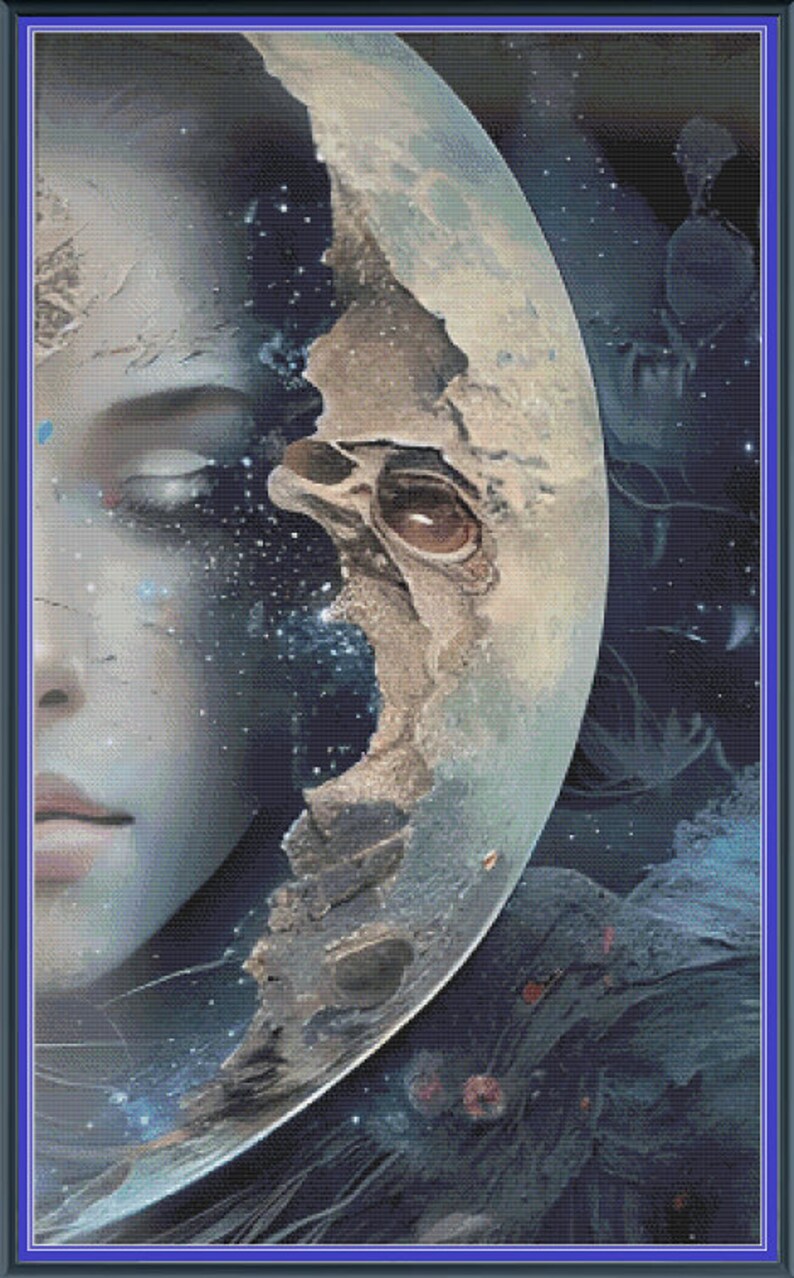 Celestial Moon 5 Pattern Keeper Compatible PDF Instant Digital Download ...