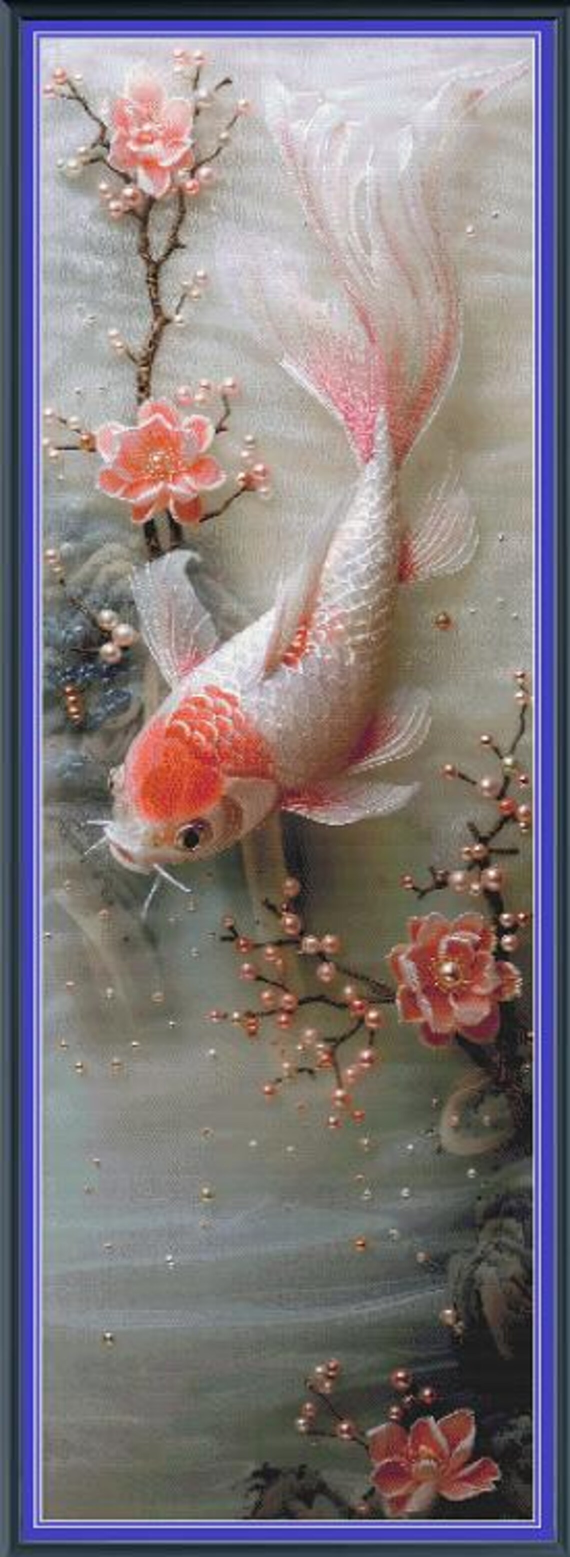 Narrow Koi Fish 1 Pattern Keeper Compatible PDF Instant Digital ...