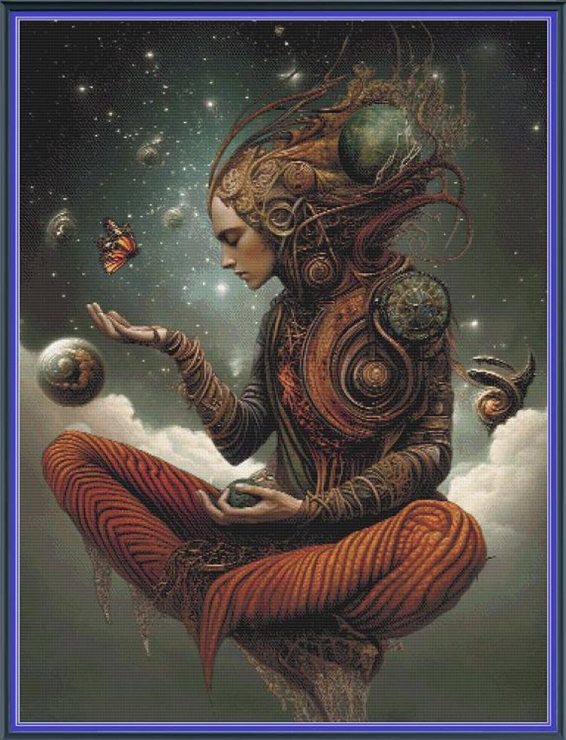 Earth Keepers 30 Dryad Fae Fairy, Large Pattern Keeper Compatible, PDF ...