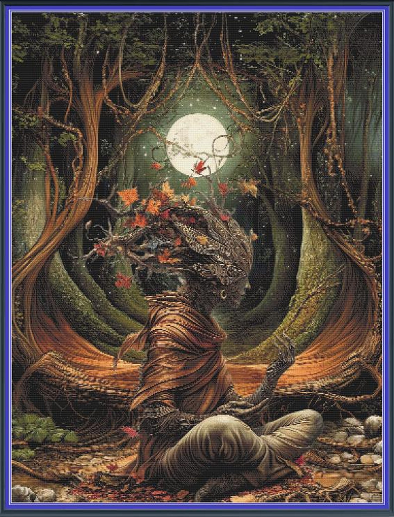 Earth Keepers 1 Dryad Fae Fairy, Large Pattern Keeper Compatible, PDF ...