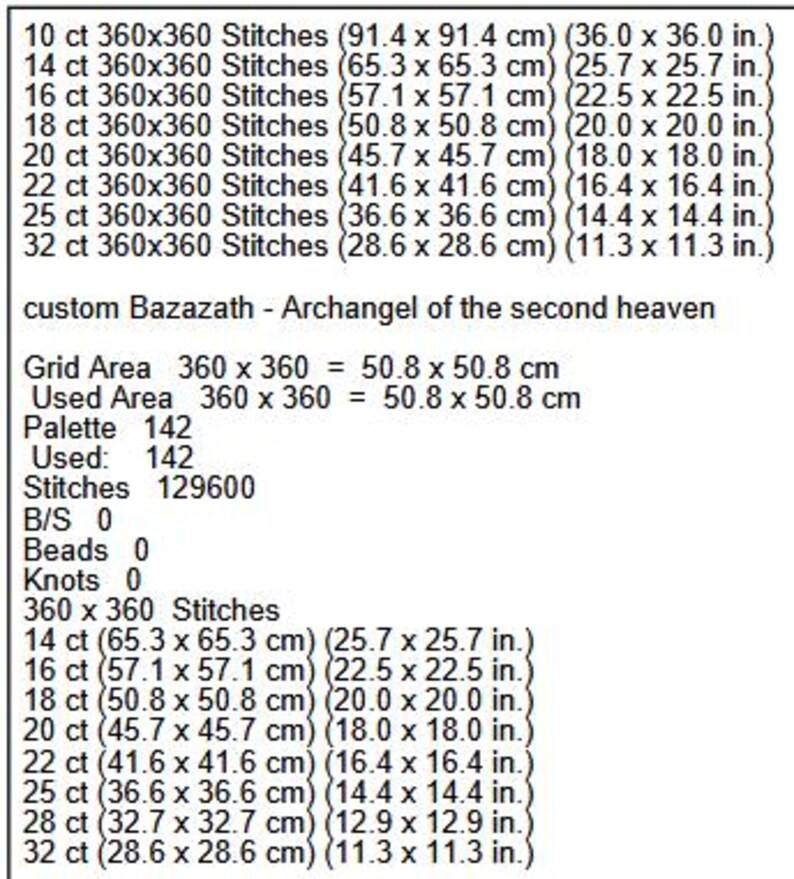 Custom Bazazath - Archangel of the Second Heaven,pattern Keeper ...