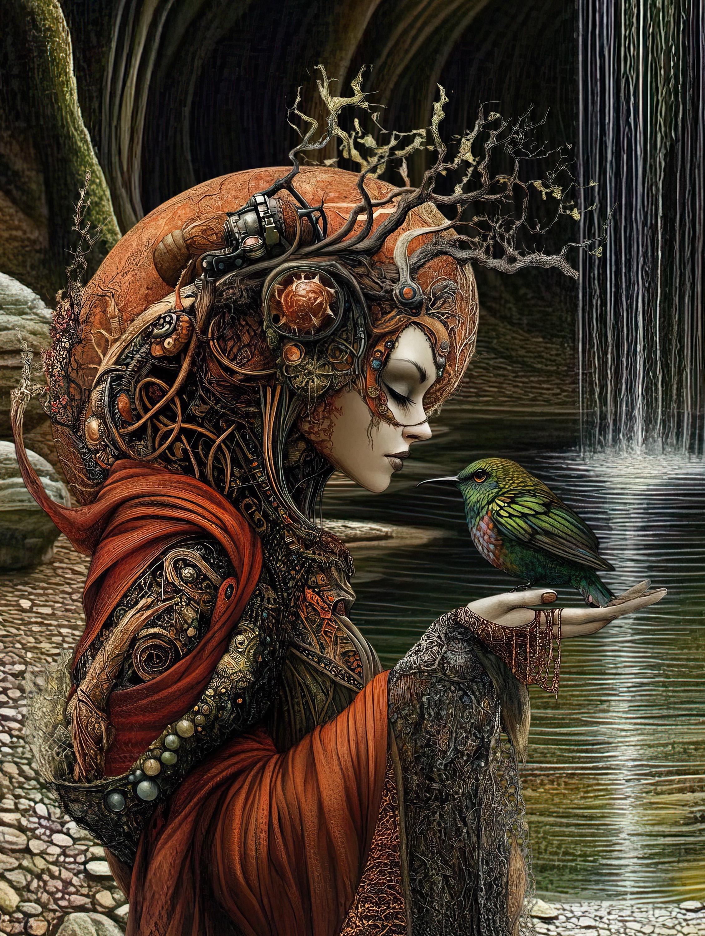 Earth Keepers 32 Dryad Fae Fairy, Large Pattern Keeper Compatible, PDF ...