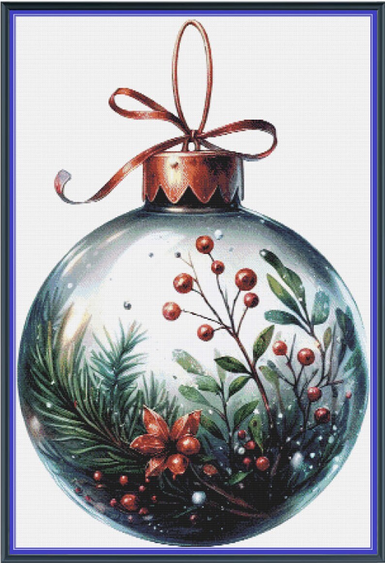 Holiday Decoration Christmas Tree Ball Pattern Keeper Compatible PDF ...