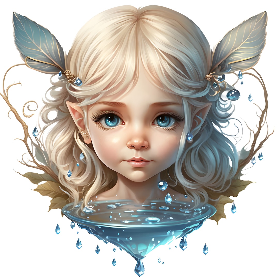 Water Fairy Children 1 Magic, Child Fae Faerie Pattern Keeper ...
