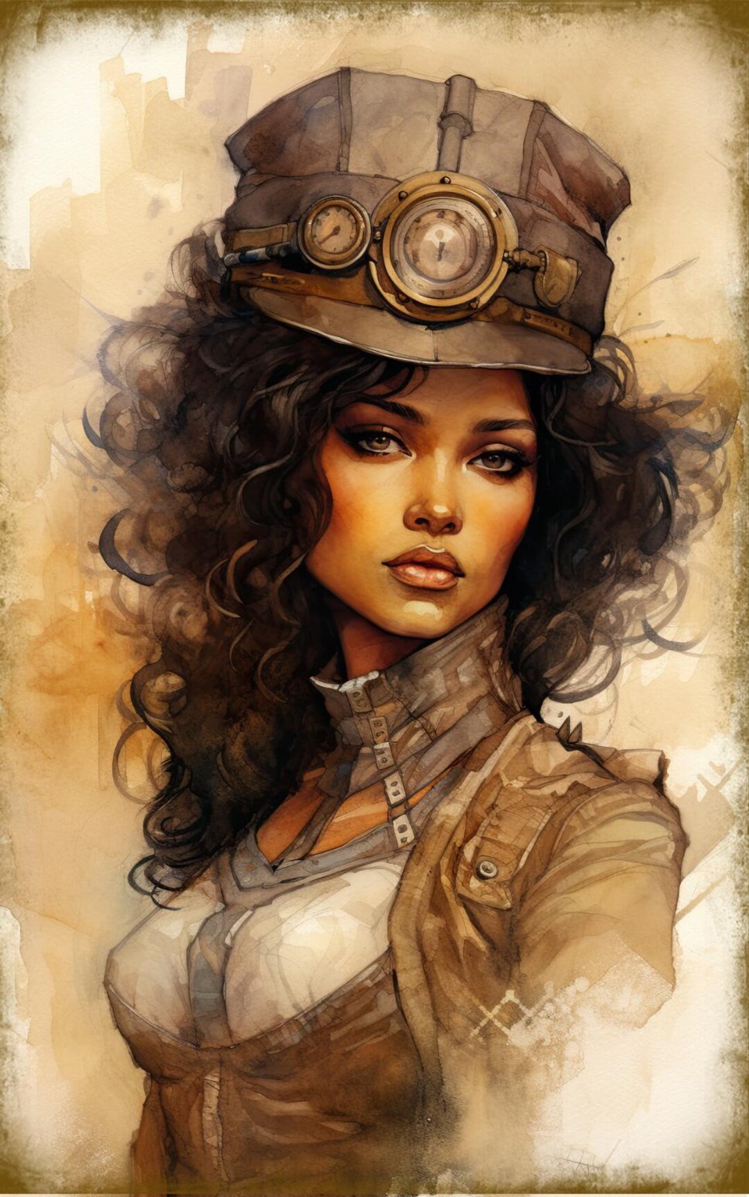 Steampunk Ladies 7 Pattern PDF Instant Digital Download Counted Cross ...