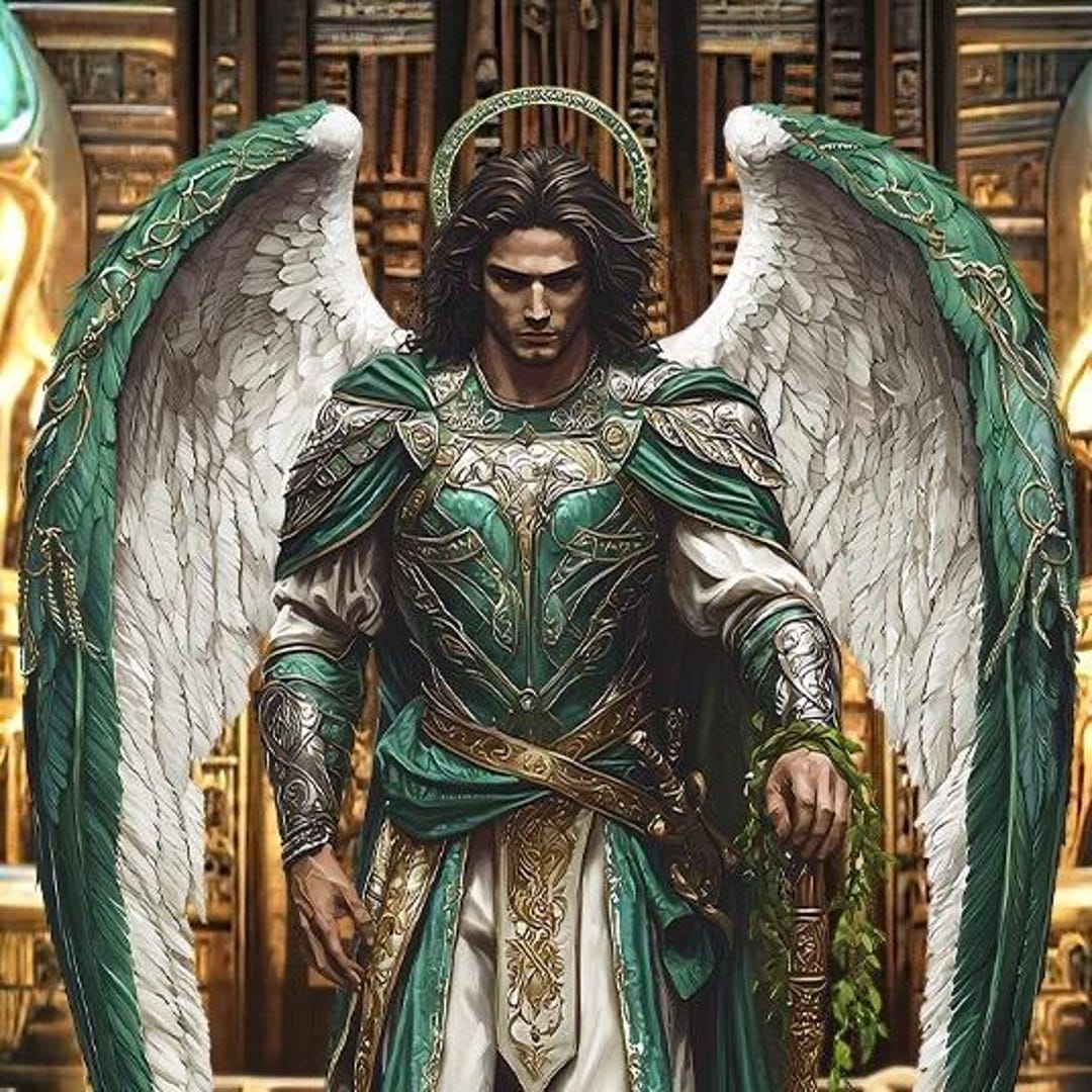 Custom Raphael Archangel of Healing and Medicine, Pattern Keeper ...