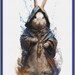 Magical Folk Rabbit Wizard PDF Instant Digital Download Counted Cross ...
