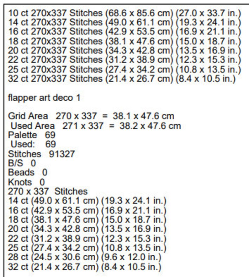 Beautiful Flapper Art Deco Pattern Keeper Compatible PDF Instant ...