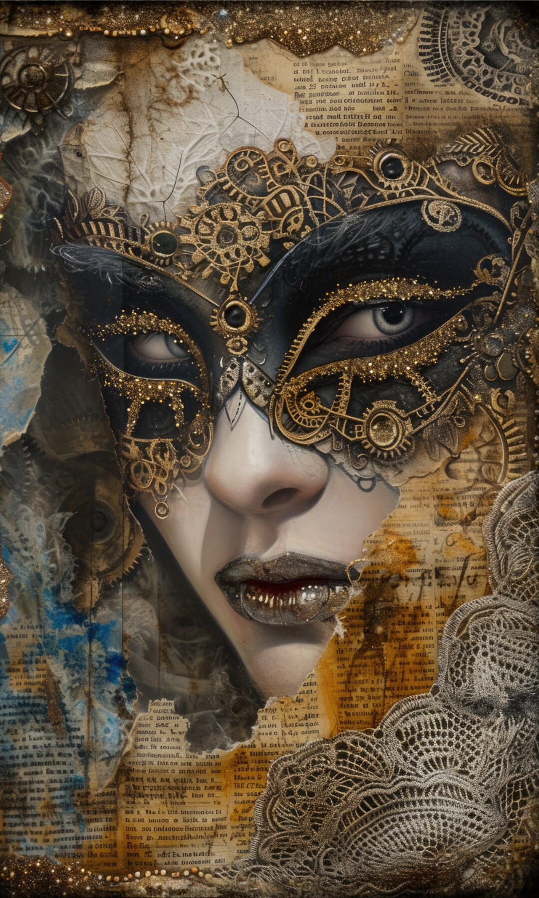 Victorian Masquerade Pattern Keeper Compatible PDF Instant Digital ...
