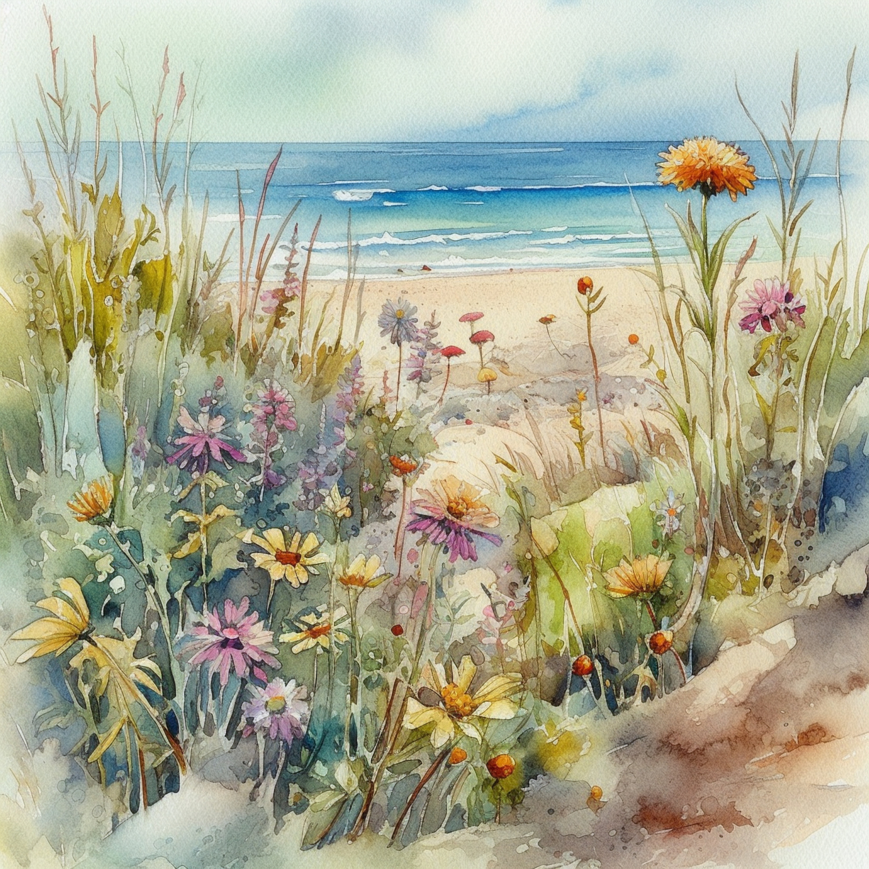 Wildflower Meadow 4, Pattern Keeper Compatible, PDF Instant Digital ...