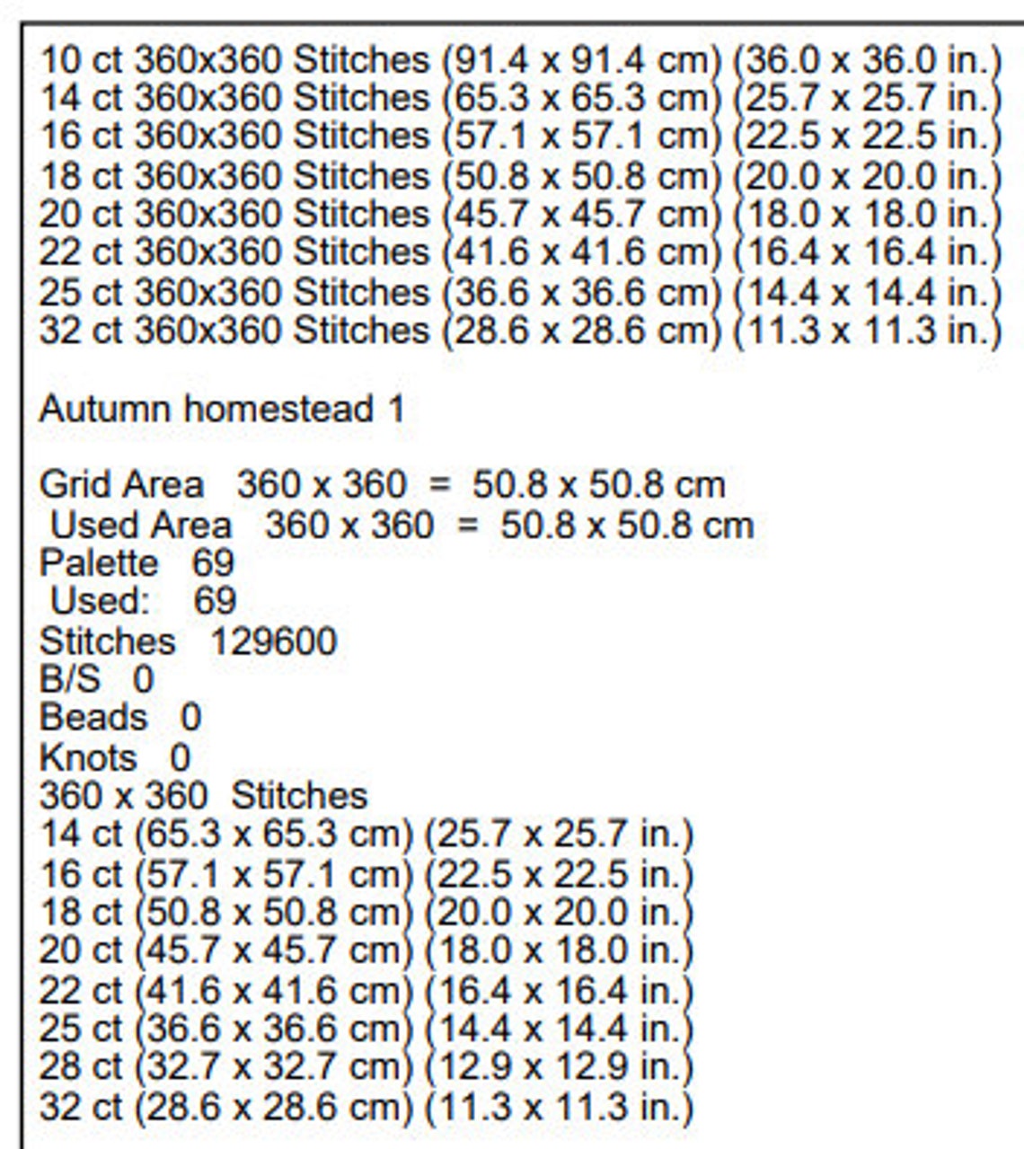 Thanksgiving Homestead Scene Autumn Pattern Keeper Compatible PDF ...