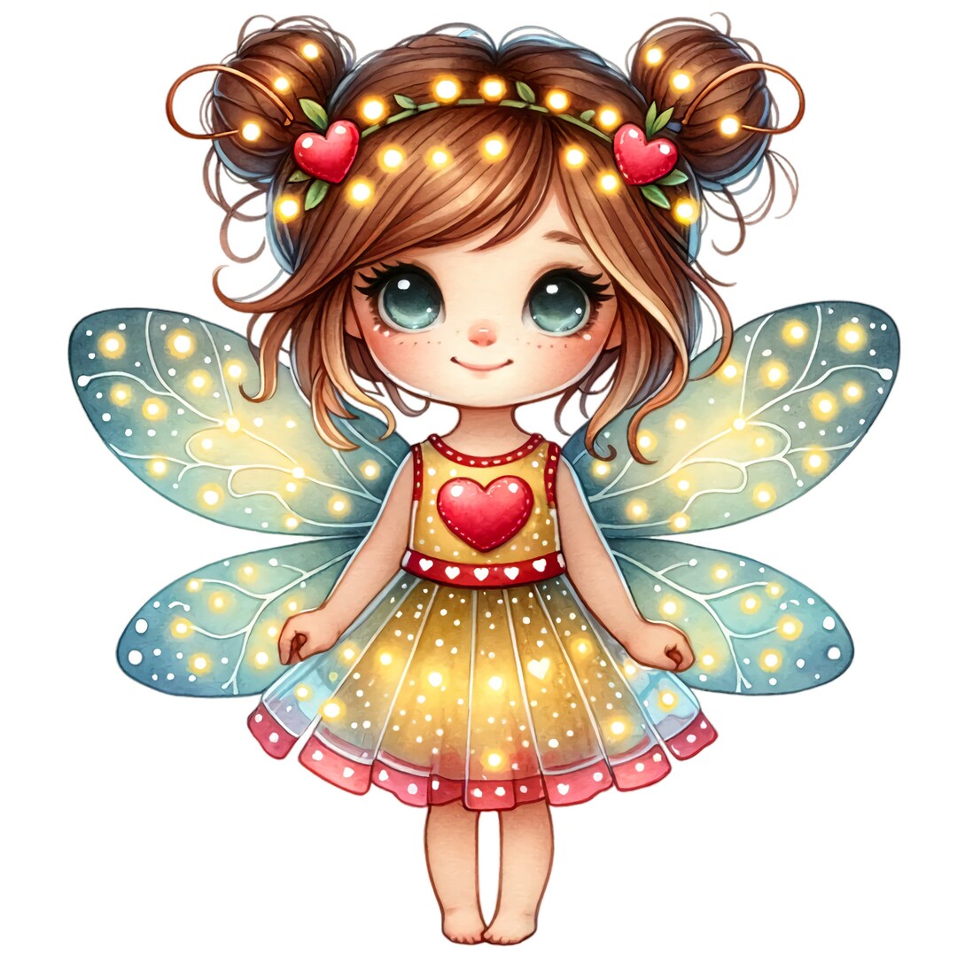 Valentine Fairy Chibi Pattern Keeper Compatible PDF Instant Digital ...