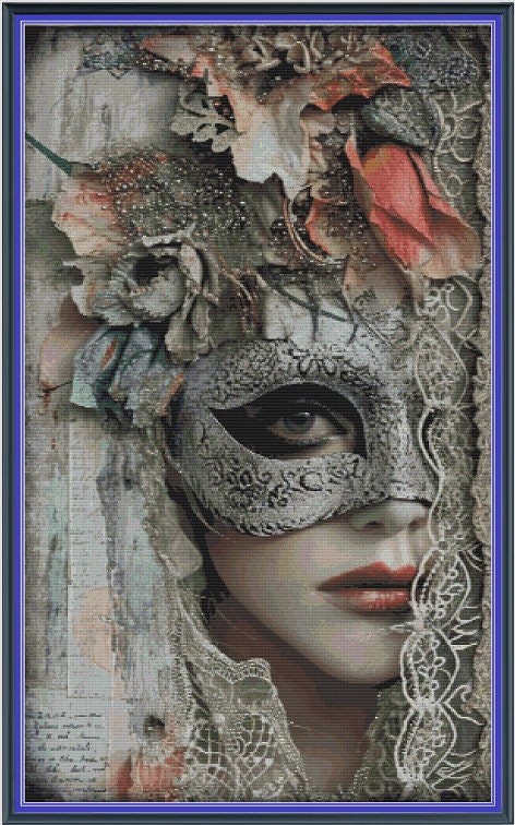 Victorian Masquerade Pattern Keeper Compatible PDF Instant Digital ...