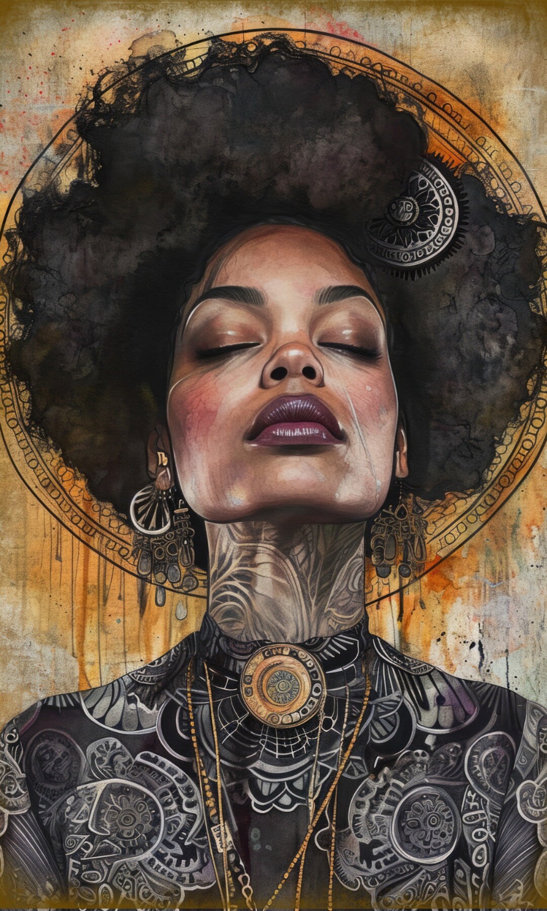 Beautiful Black Woman 14 Pattern Keeper Compatible PDF Instant Digital ...