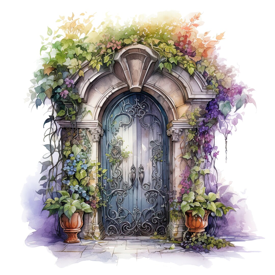 Elegant Magical Doorway Counted Cross Stitch Pattern Keeper Compatible ...