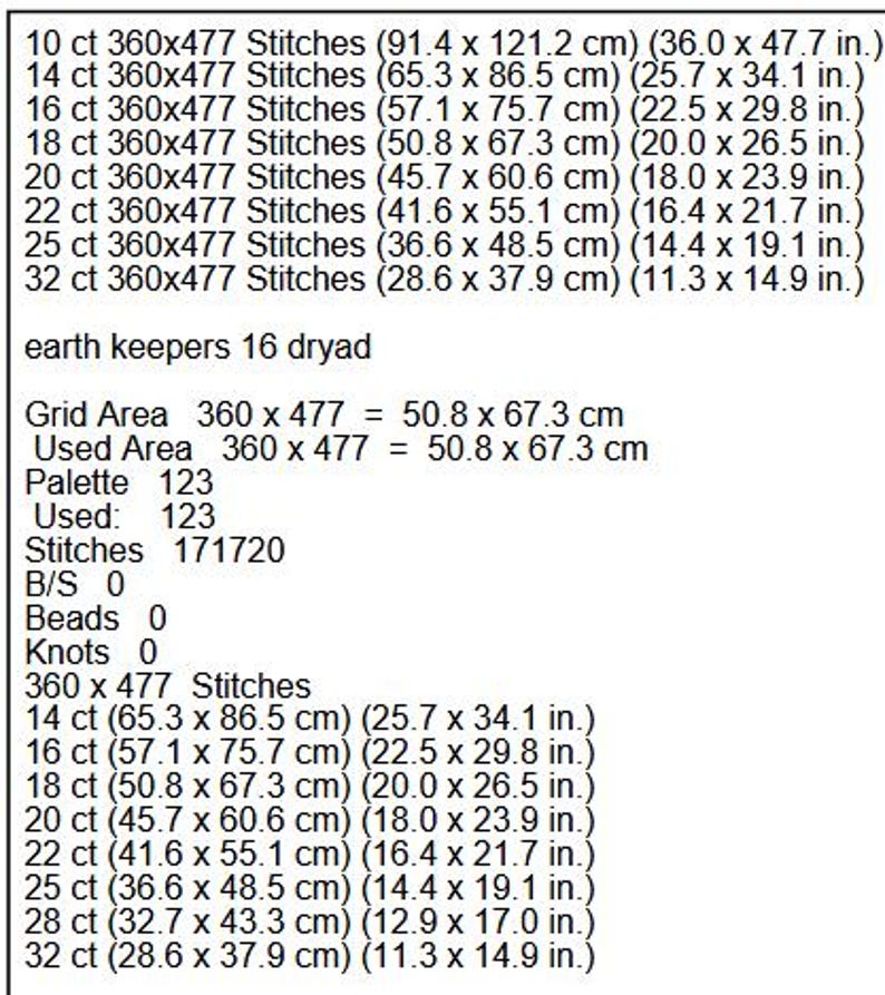 Earth Keepers 16 Dryad Fae Fairy, Large Pattern Keeper Compatible, PDF ...