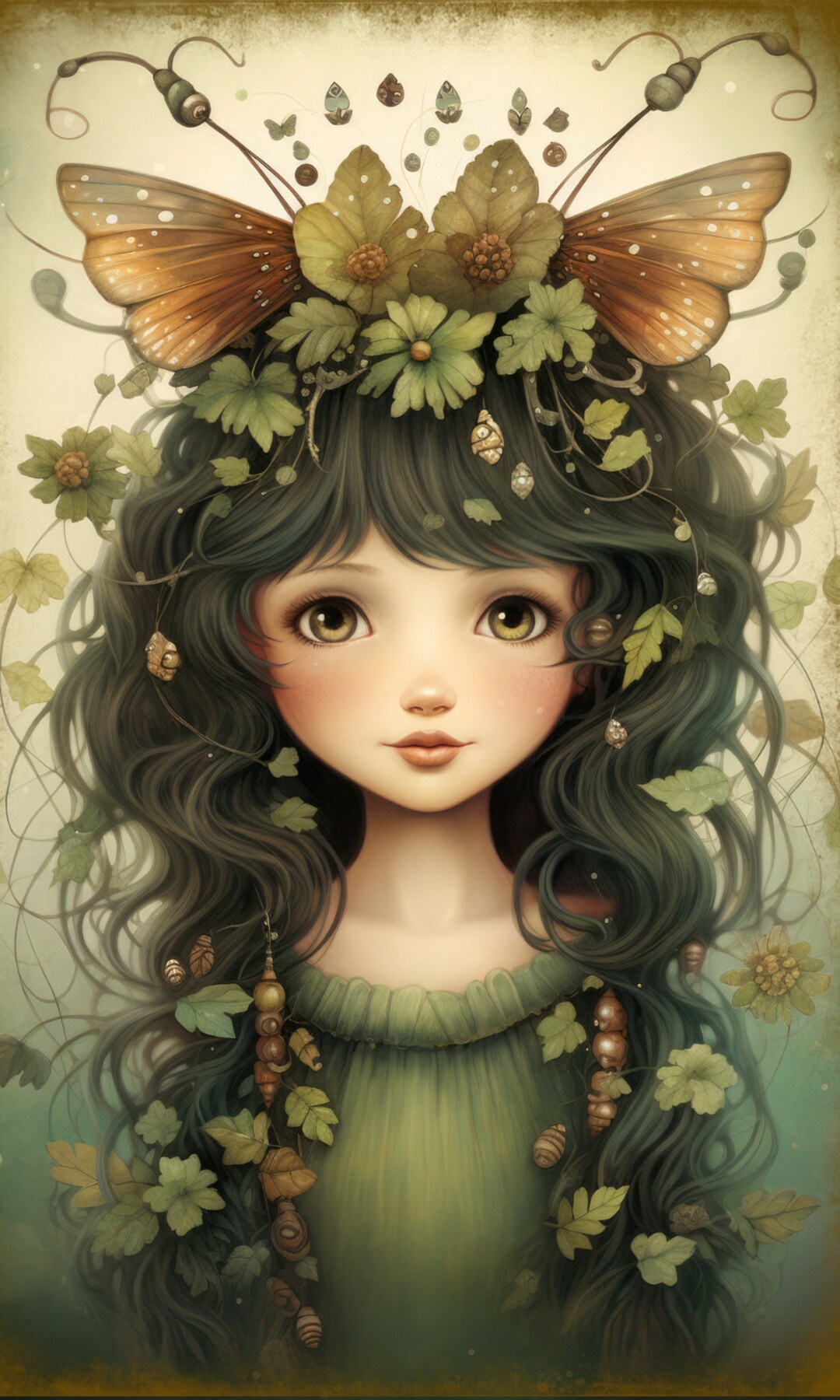 Cute Forest Fairy Pattern Keeper Compatible PDF Instant Digital ...