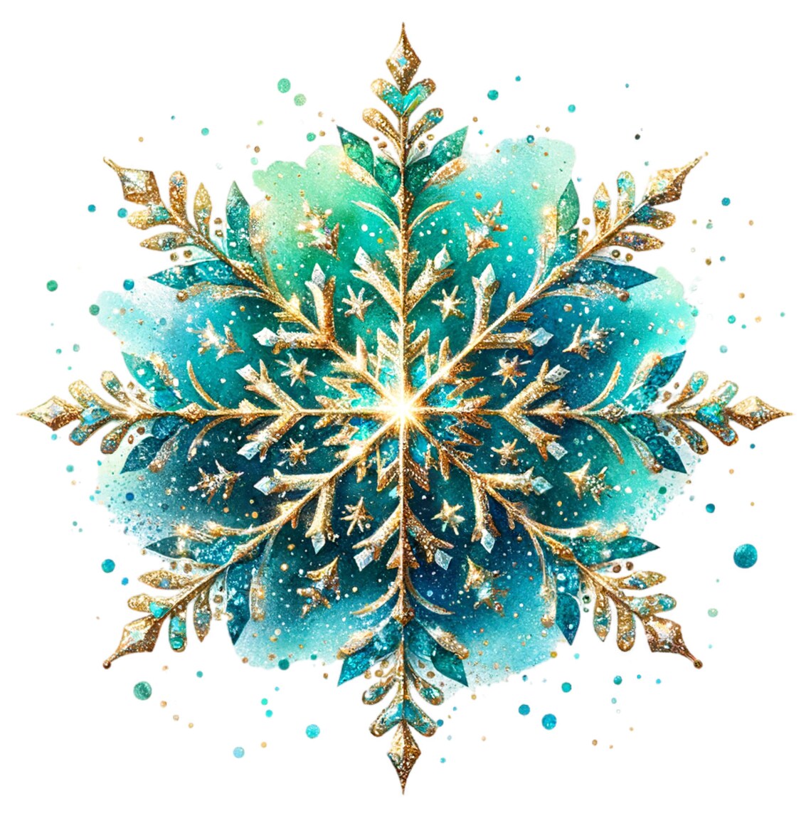 Ornate Christmas Snowflake 4 Pattern Keeper Compatible PDF Instant ...