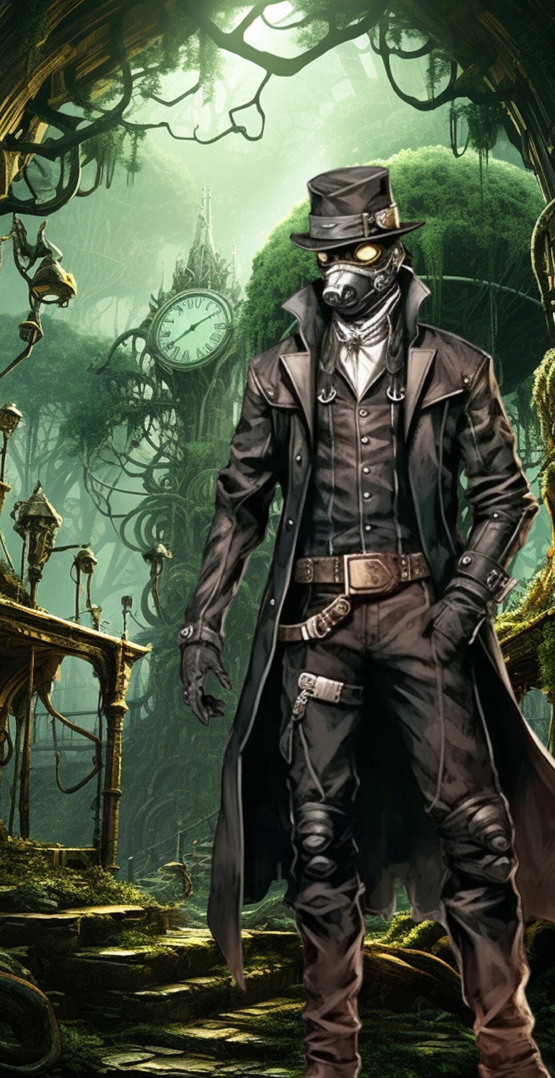 Steampunk Plague Dr. Out of Time Large Pattern Keeper Compatible PDF ...
