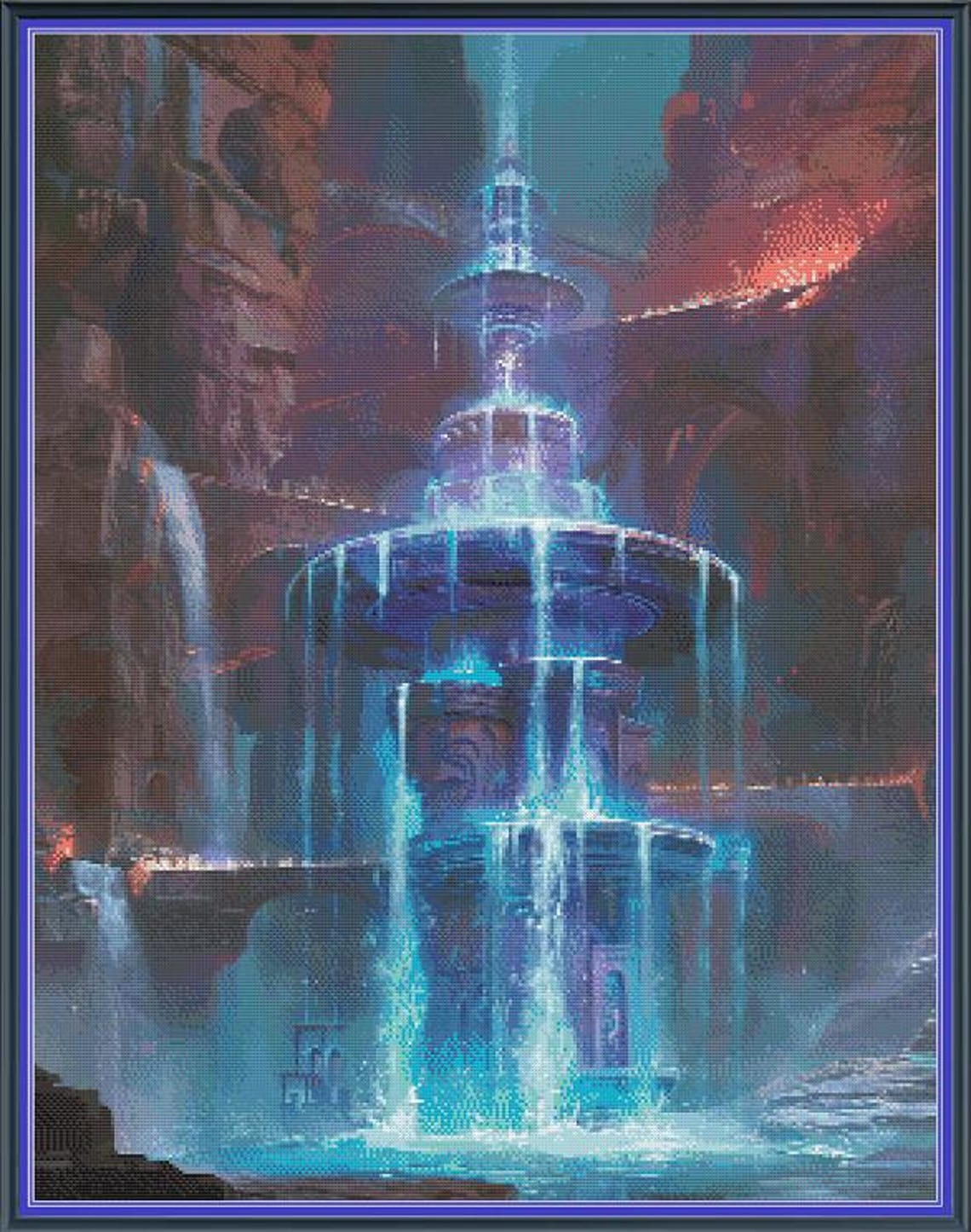 Magical Fountain 9 Pattern Keeper Compatible PDF Instant Digital ...