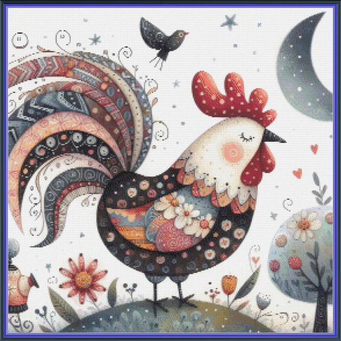 Calico Rooster 3 Pattern Keeper Compatible PDF Instant Digital Download ...