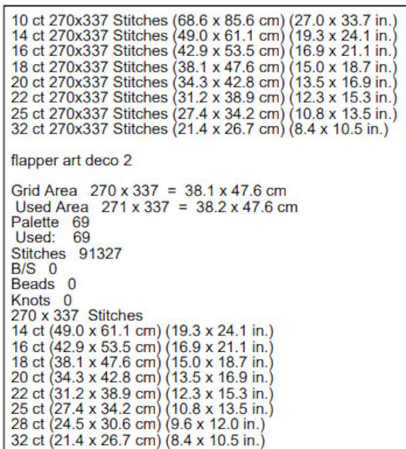 Beautiful Flapper Art Deco Pattern Keeper Compatible PDF Instant ...