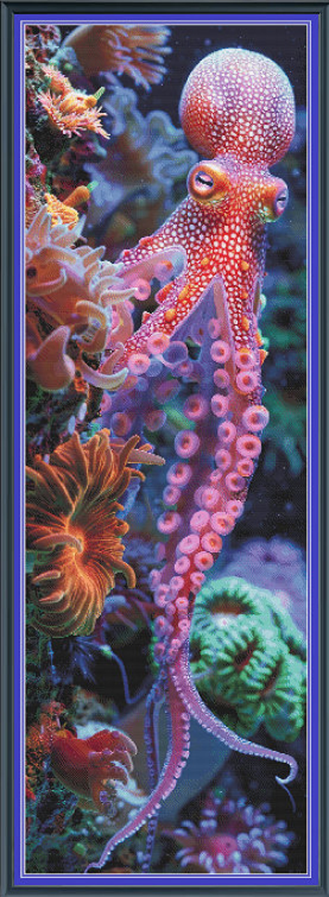 Biofluorescent Sea Life 6 Octopus Narrow, Pattern Keeper Compatible PDF ...