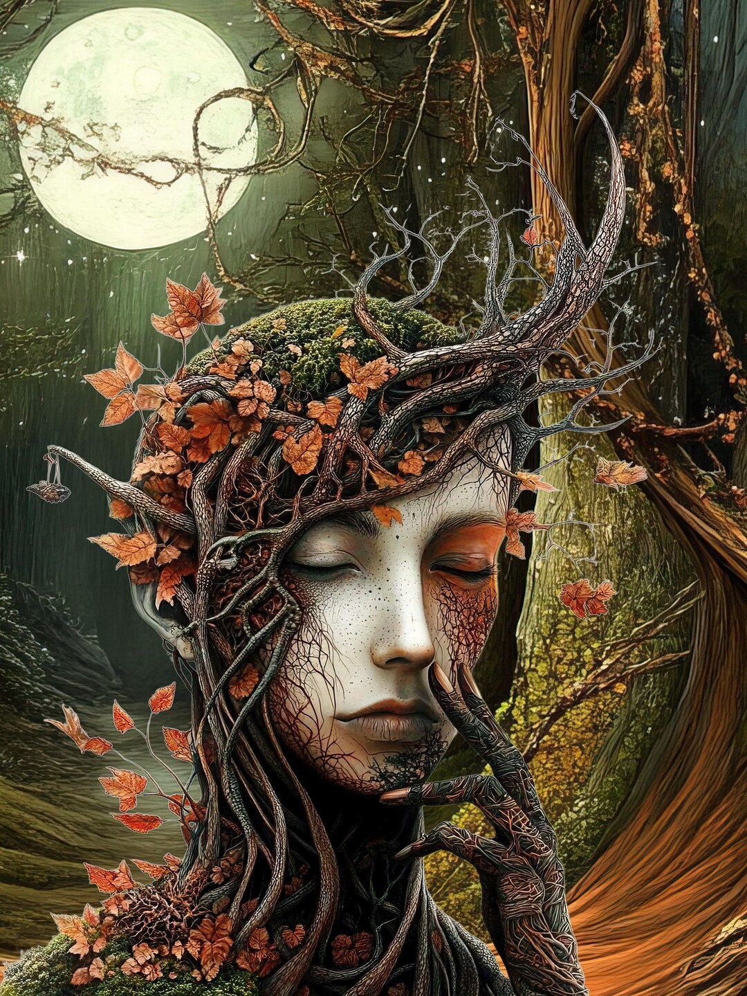 Earth Keepers 20 Dryad Fae Fairy, Large Pattern Keeper Compatible, PDF ...