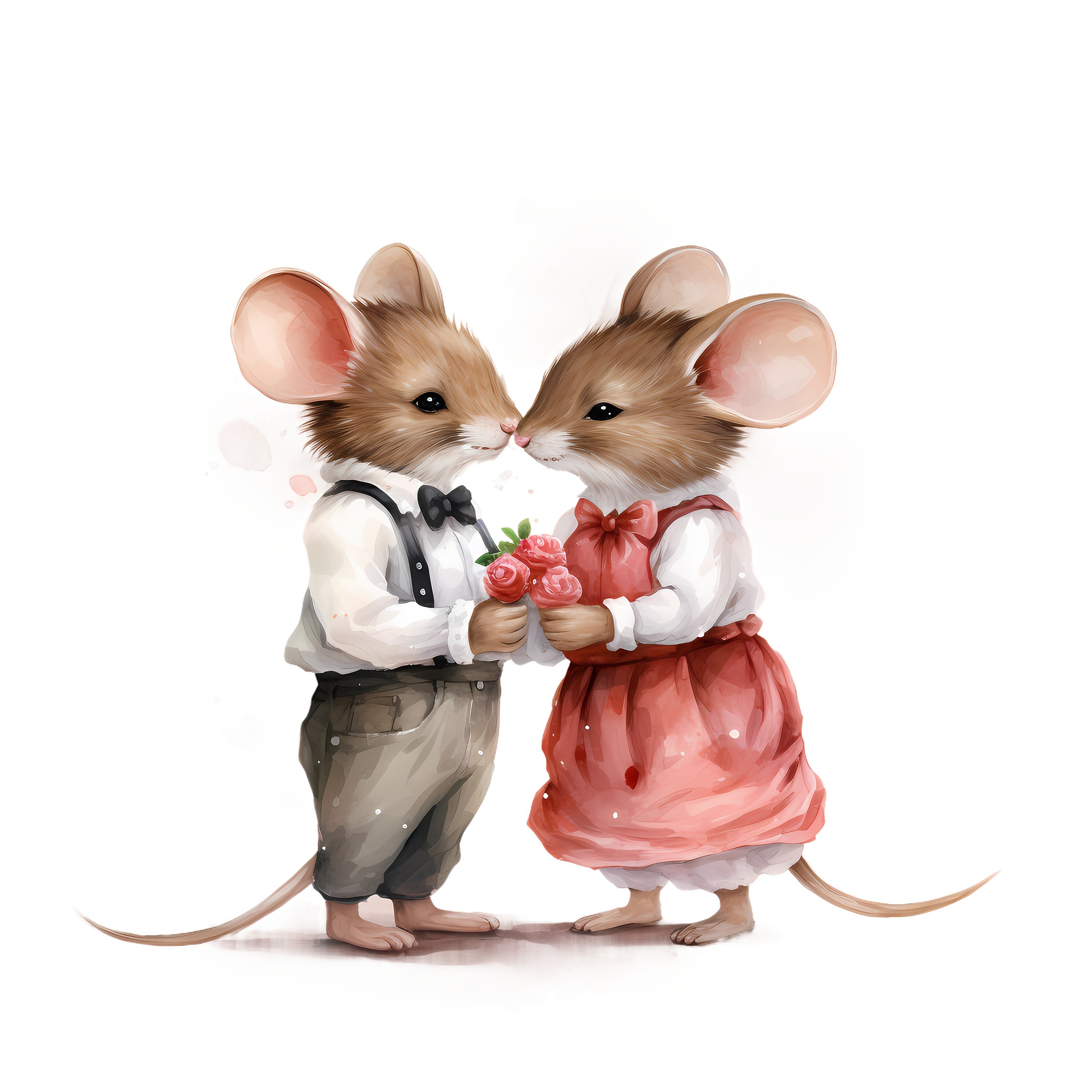 Valentine Mouse Couple Gift Pattern Keeper Compatible PDF Instant ...