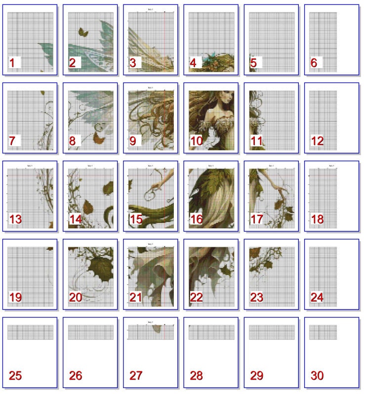 Fairy Magic, Fae Faerie Pattern Keeper Compatible PDF Instant Digital ...