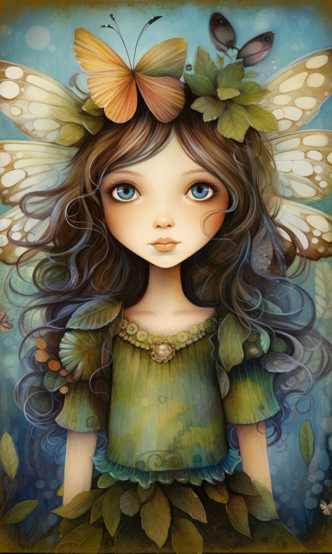 Cute Forest Fairy Pattern Keeper Compatible PDF Instant Digital ...