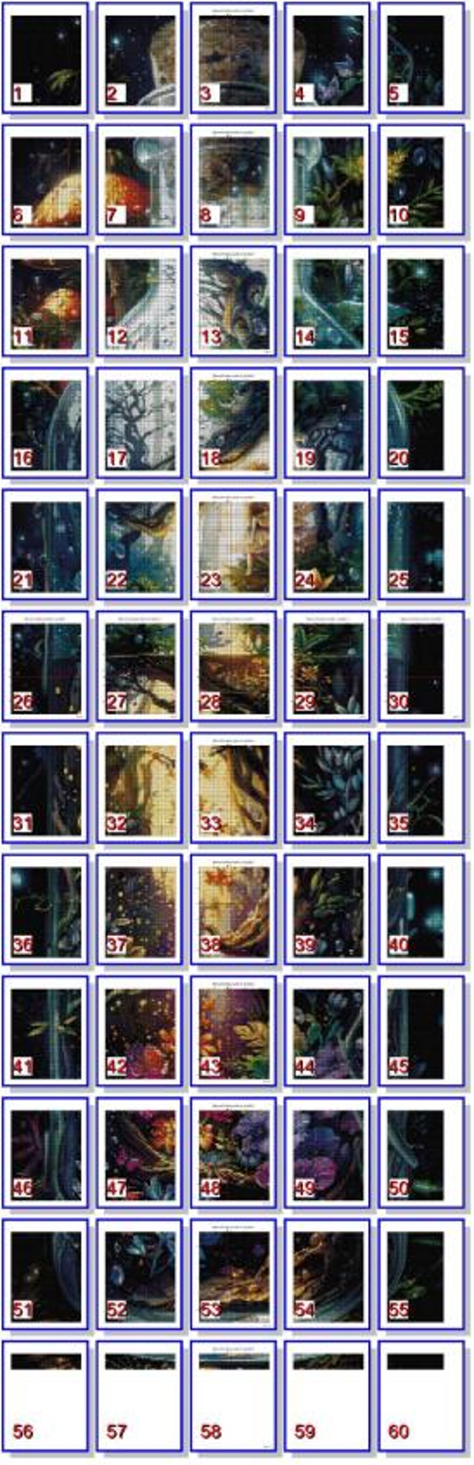 Fantasy World in a Bottle 1, Narrow Pattern Keeper Compatible, PDF ...