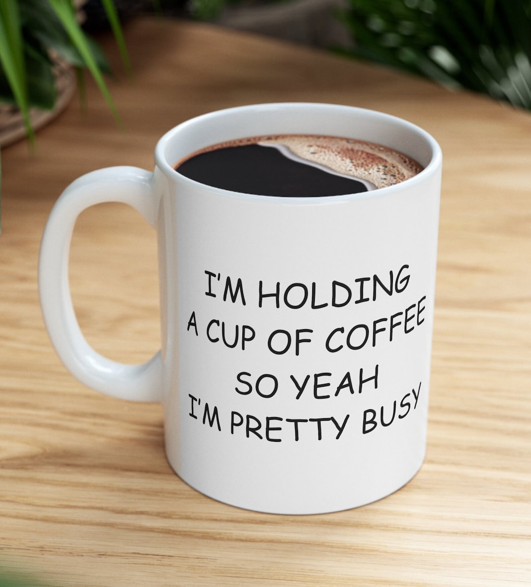 I'm Busy Mug, Funny Mug With Sayings, Sarcastic Work Mug, Office Gift ...