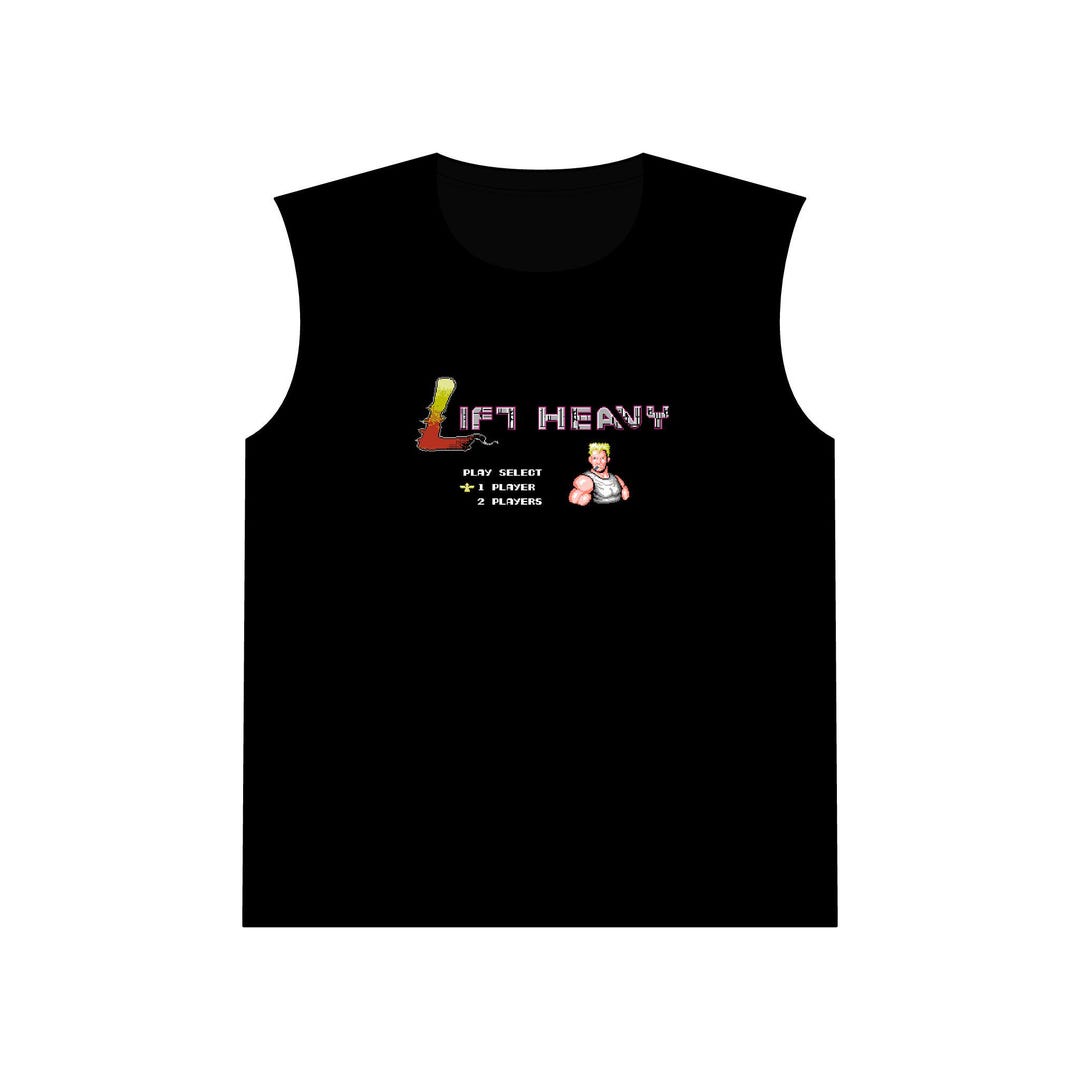 1980s Video Game Lift Heavy Tank Top | Retro Gamer Workout Shirt - Etsy