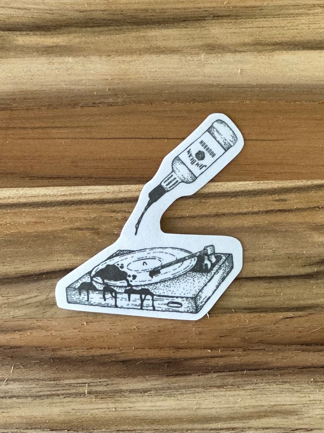 Bottle of Beam Sticker Cowboy Killers Western Sticker Cow - Etsy