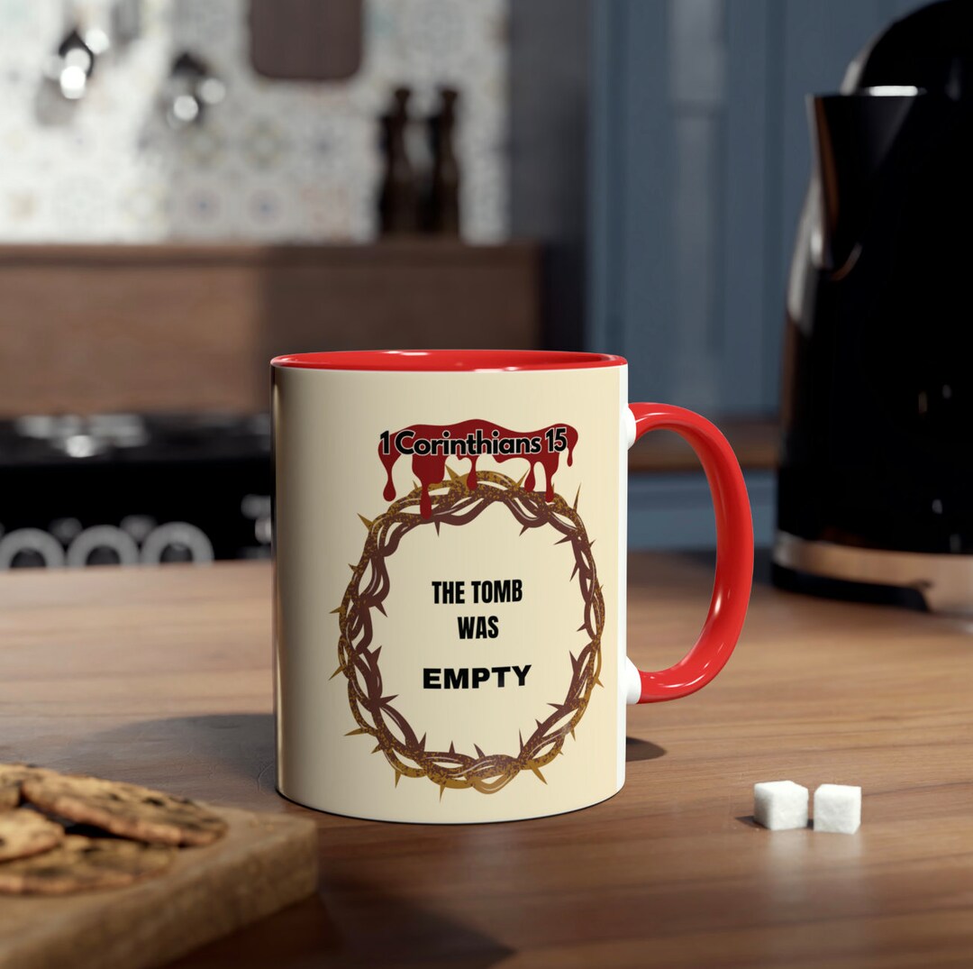 Holy Week Empty Tomb, Resurrection Scene, Easter Coffee Tomb Mug, 1 ...