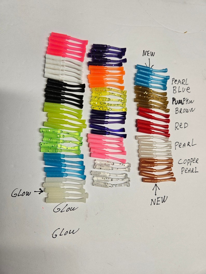 25 Mini Mites Tails New Colors for 2024 for 8.95 You Choose Colors See ...
