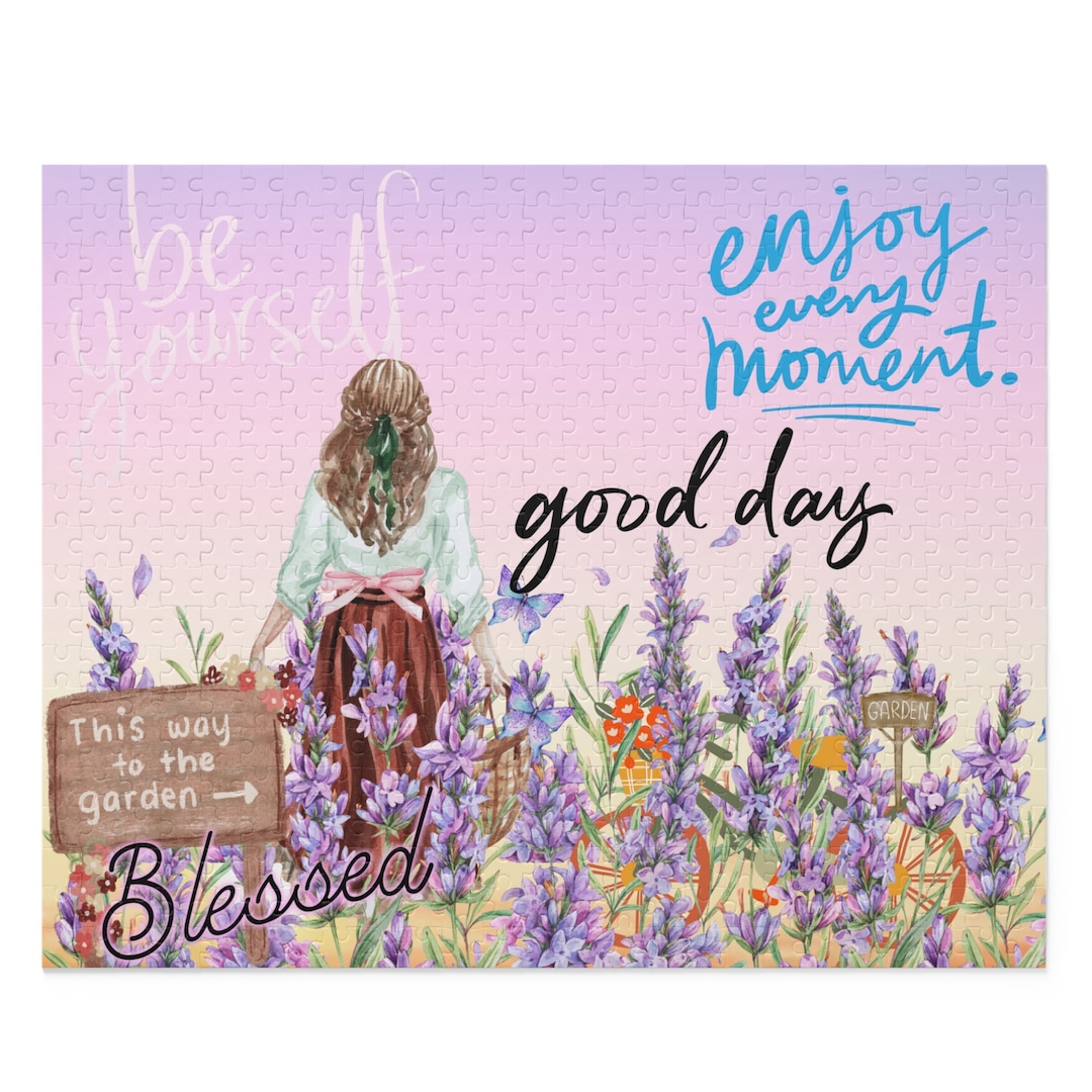 Calming Jigsaw Puzzle, Quiet Game for Stress/anxiety Relief, Mental ...