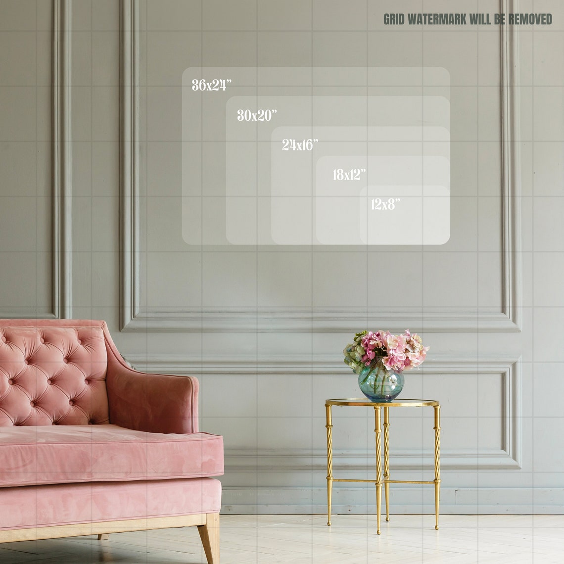 2:3 Ratio Wall Art Size Guide, Upscale Photography Frame Visualizer ...