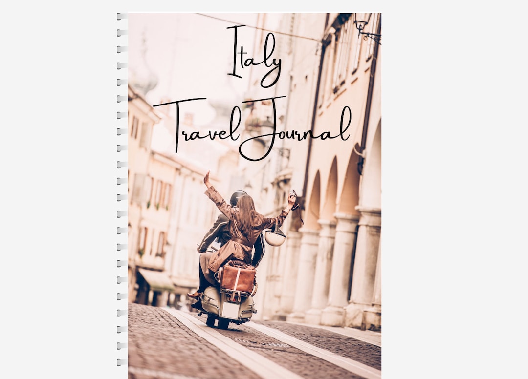 Italy Travel Journal for Kids - Etsy