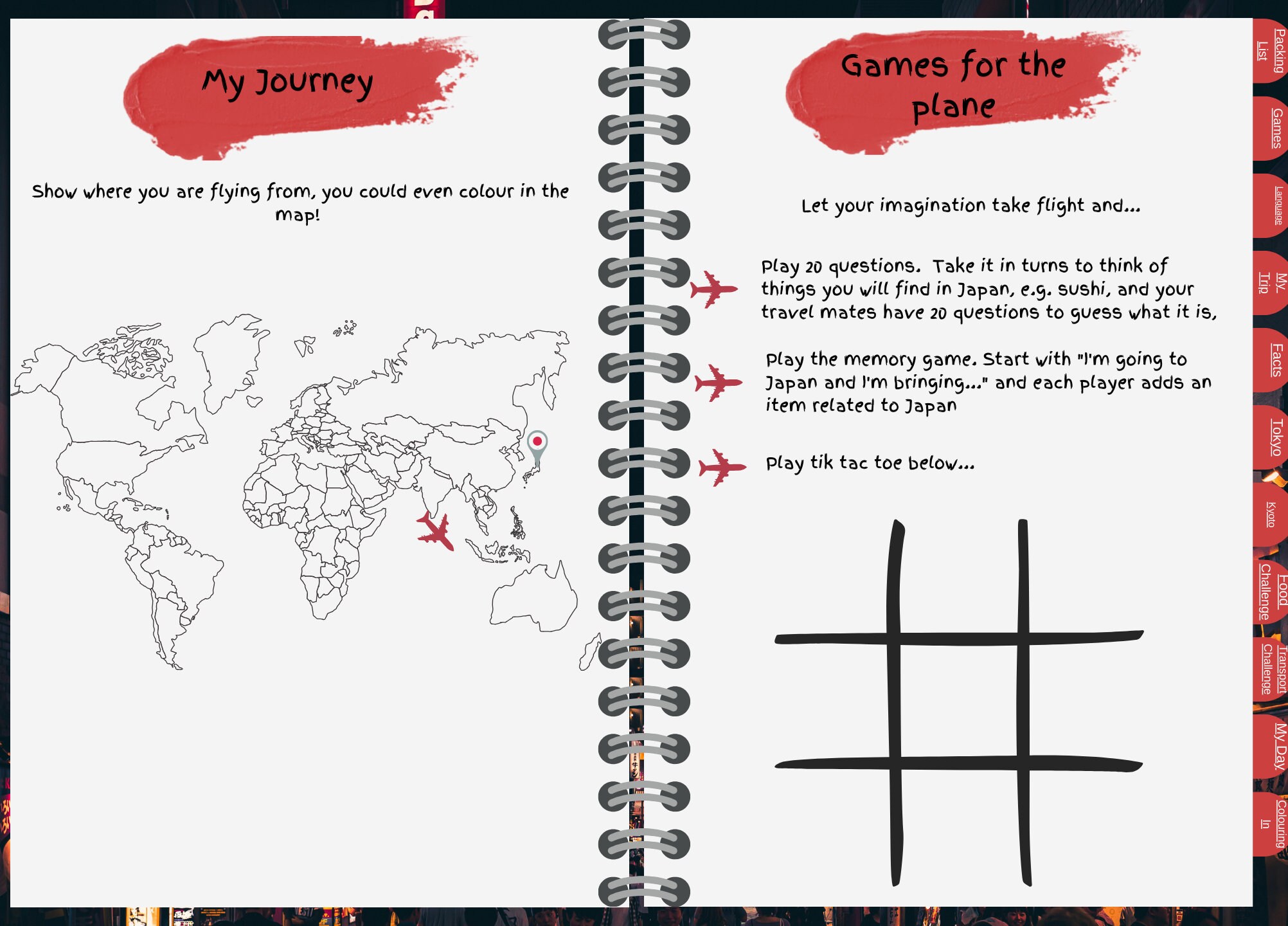 Kids Travel Journal - Digital Download - Etsy