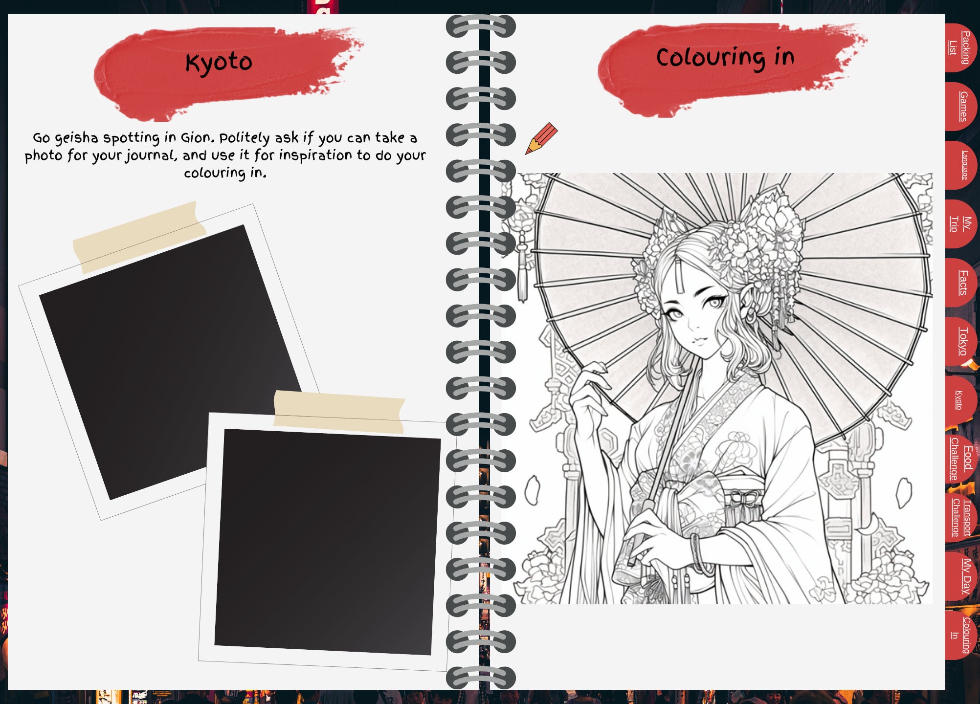 Kids Travel Journal - Digital Download - Etsy