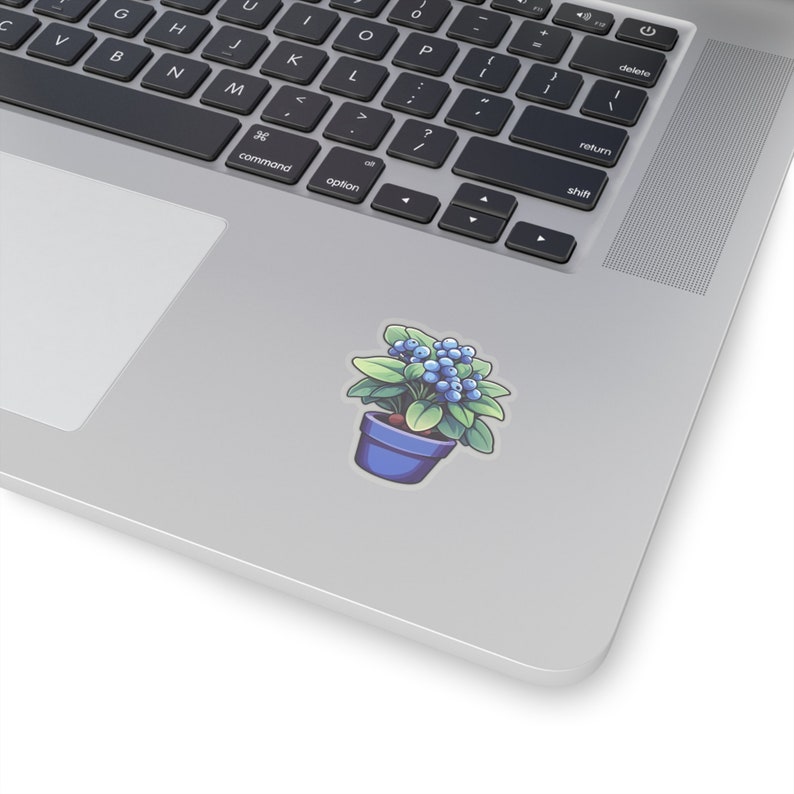 Blueberry Bush Sticker - Etsy