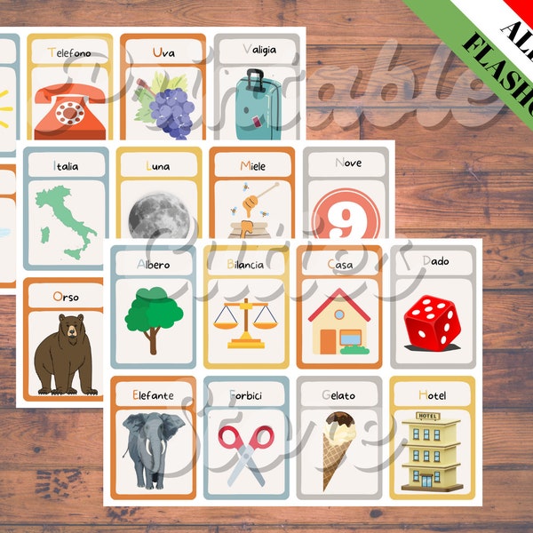 Alfabeto italiano - Etsy Italia