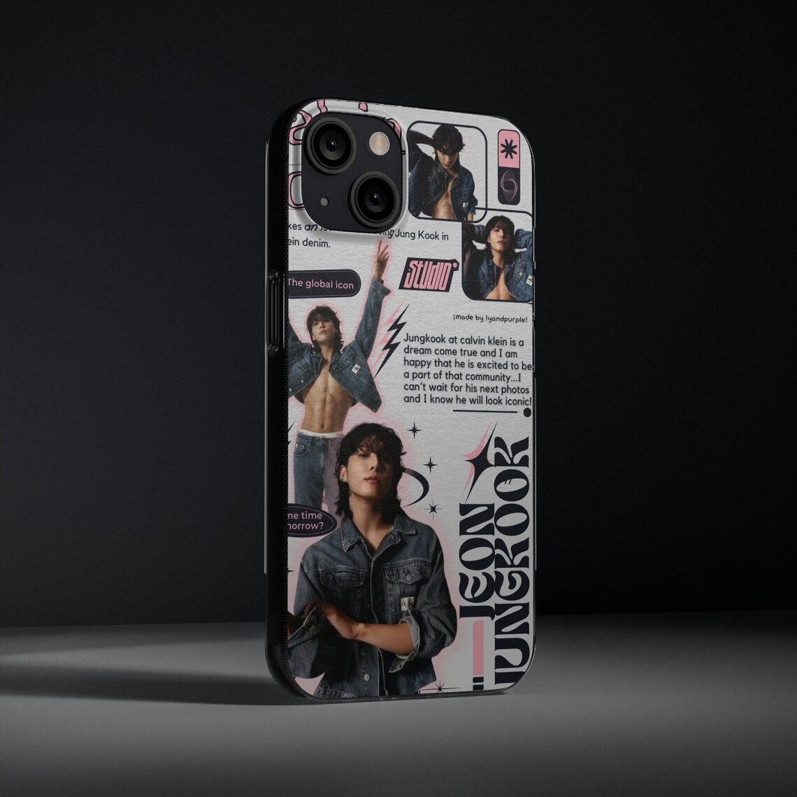 Bts Jungkook Phone Case-bts Phone Mockup-digital Download-jungkook ...